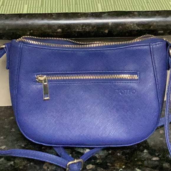 Bags | Blue Crossbody Bag Totto | Poshmark